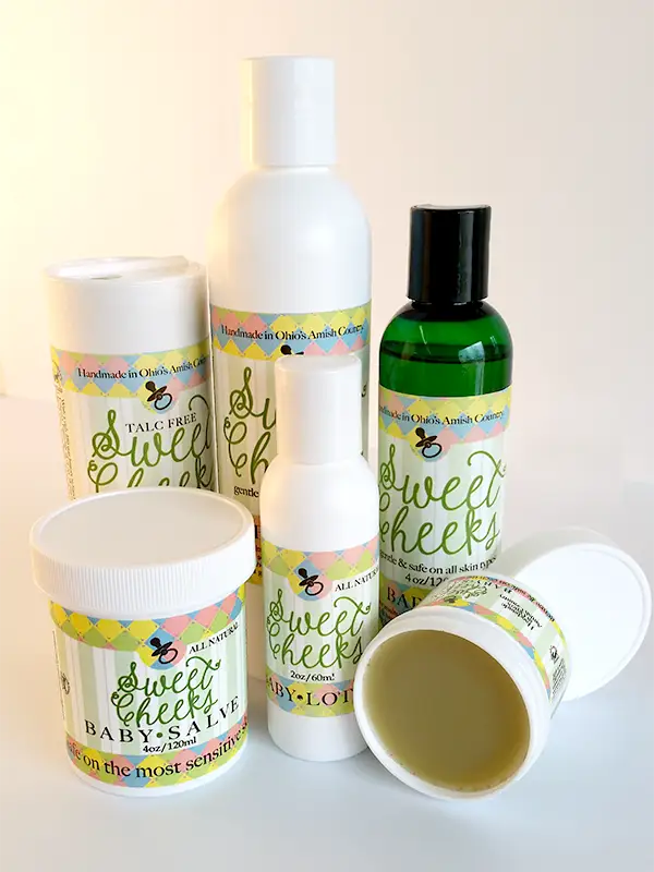 Sweet Cheeks | Baby Salve 2oz - Amish Country Soap – Amish Country Soap Co